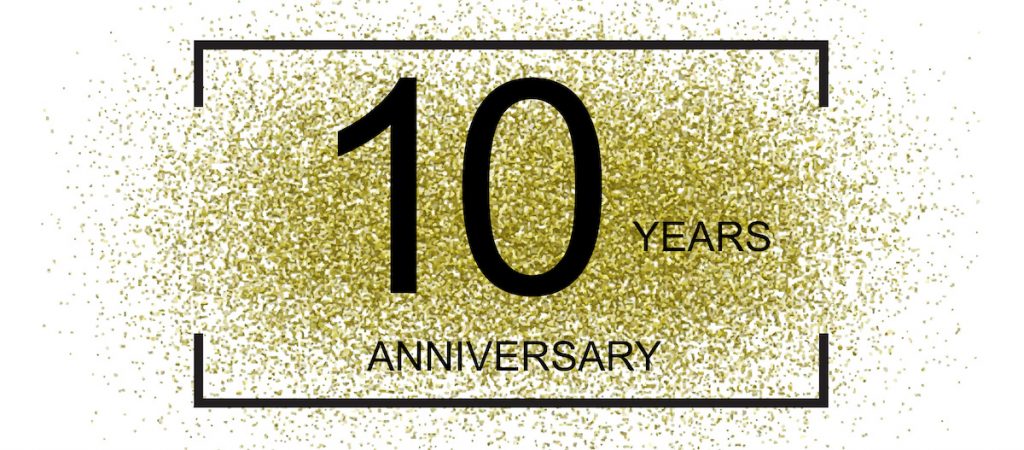 LeeJessup.com 10,Years,Anniversary.gold,Glitter,Background,.vector ...